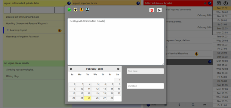 Adding Tasks and Subtasks – Sanotask